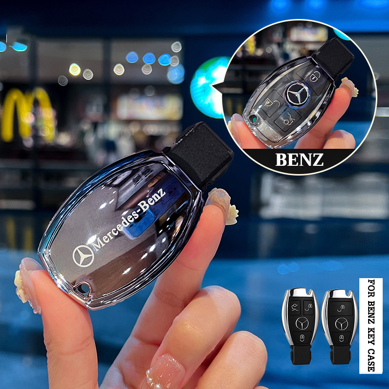 New Premium 2/3 Buttons Remote Smart Car Key Chain Ring Cover Case ...