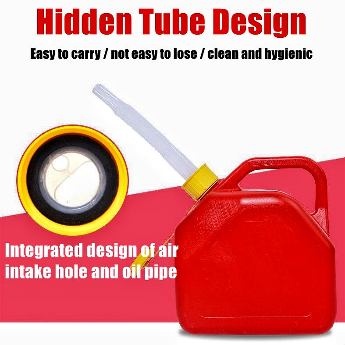 (5L,10L, 20L) Gasoline Tank Jerry Can petrol HDPE reserve fuel tank Oil Tank MotorcycleTong ...