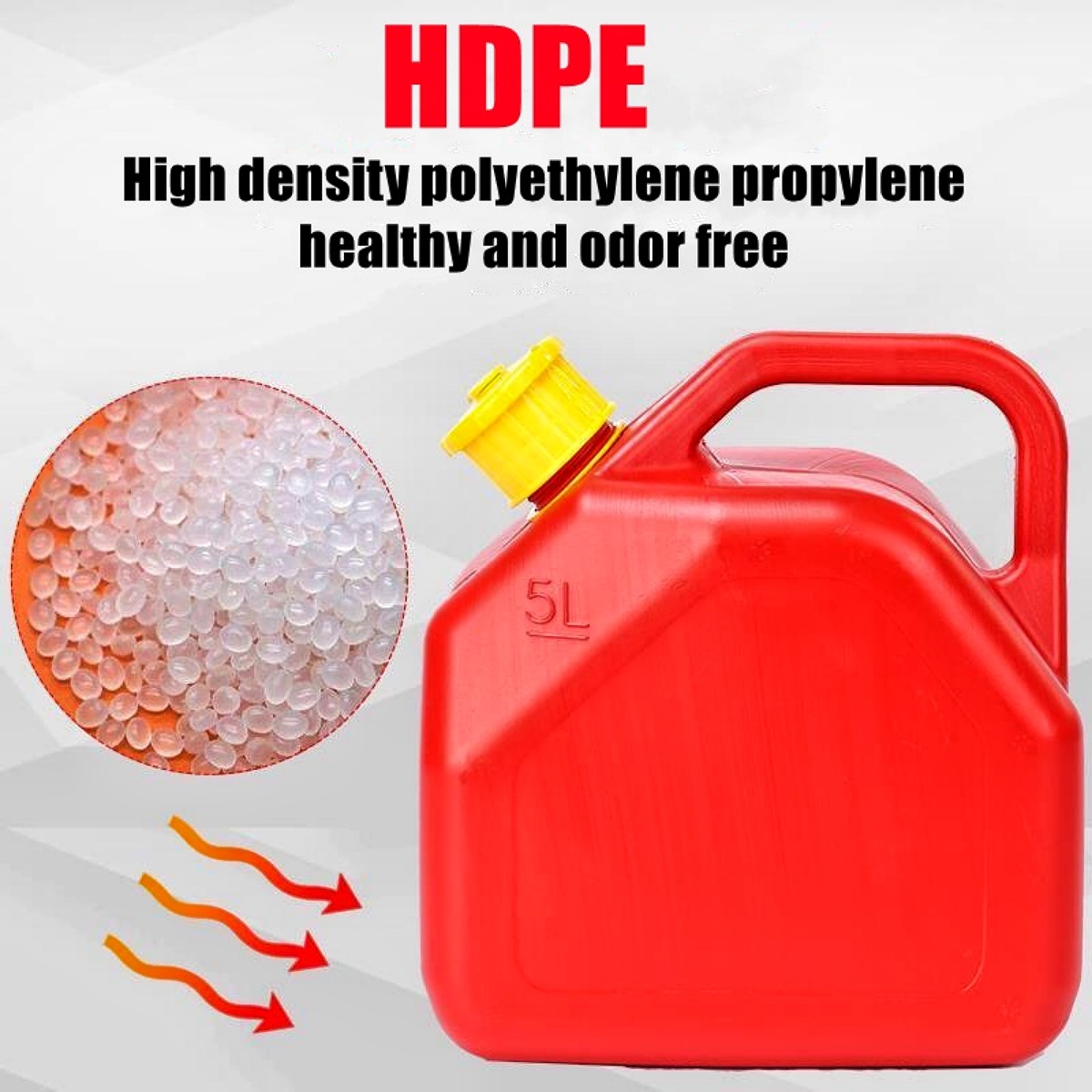 (5L,10L, 20L) Gasoline Tank Jerry Can petrol HDPE reserve fuel tank Oil Tank MotorcycleTong ...