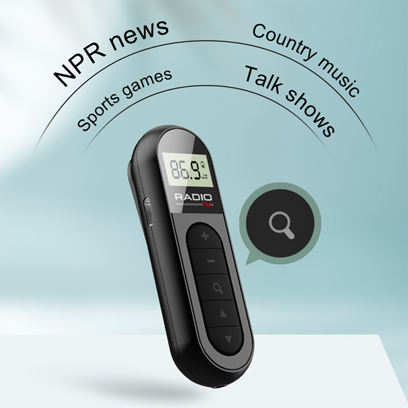 Light Weight Mini FM Pocket Radio Appearance Patent Compact Size ...