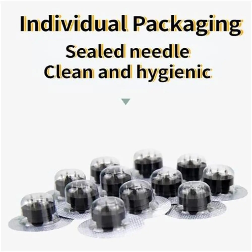Single Head Chinese Acupuncture Needle Needle Seven Star Dermal Needle ...