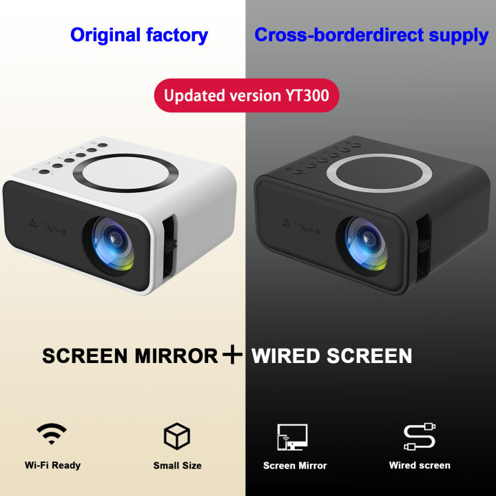 Mini projector wifi/bluetooth proyektor protable Lcd Projector full HD ...
