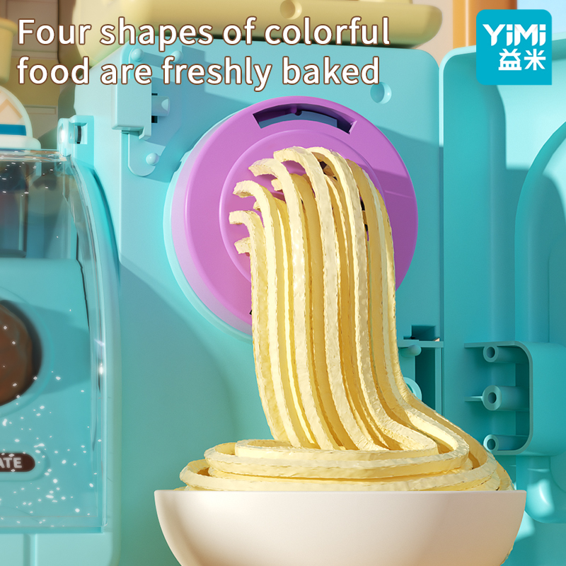 YIMI 84pcs Kids Pretend Play Ice Cream Maker Pretend Play Kitchen Food ...