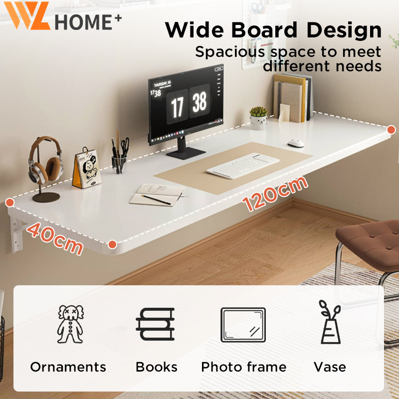 Wall Mounted Table Laptop Table Foldable Table Floating Table Study ...