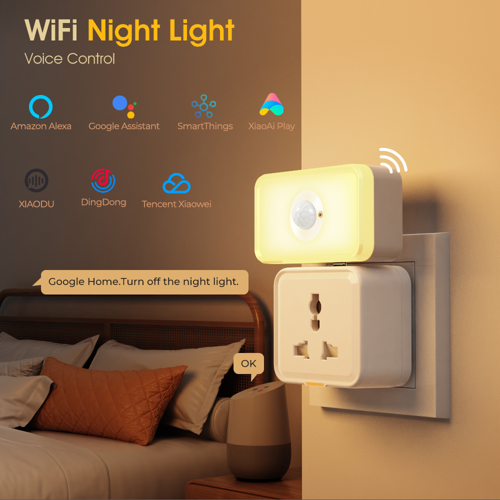 SMATRUL LED PIR Tuya WiFi Human Body Motion Sensing Warm White Dual ... SMATRUL LED PIR Tuya WiFi Human Body Motion Sensing Warm White Dual ...
