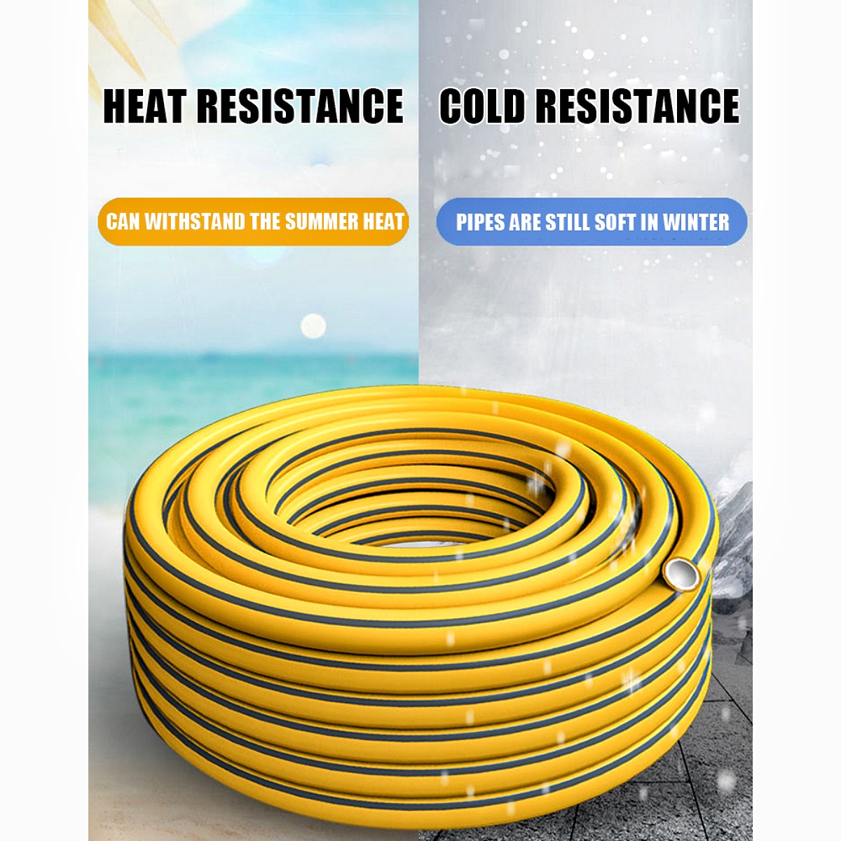 10M 15M 20M 25M 30M 35M Hose Reel set Water Pipe Roll Storage Rack ...