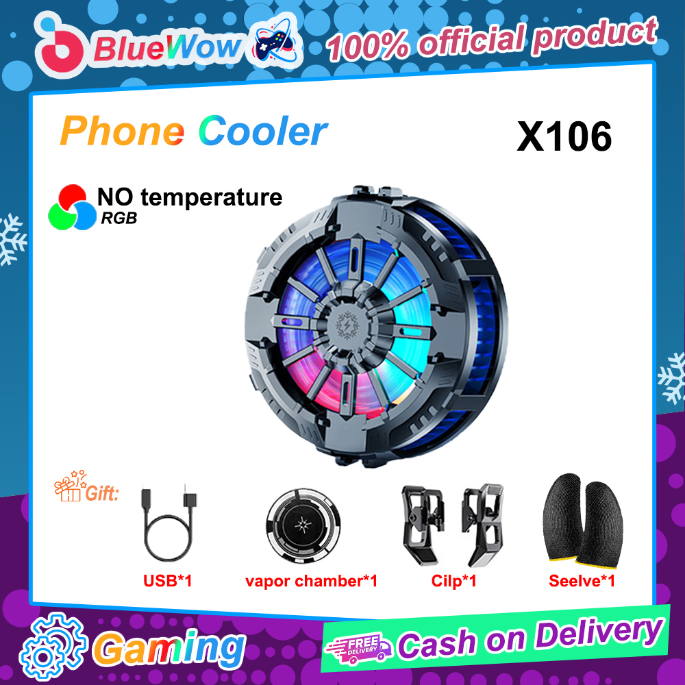 BlueWow X106/X76/X16 15W Ice Phone Radiator for Mobile Phone Phablet Fan Semiconductor Mobile ...