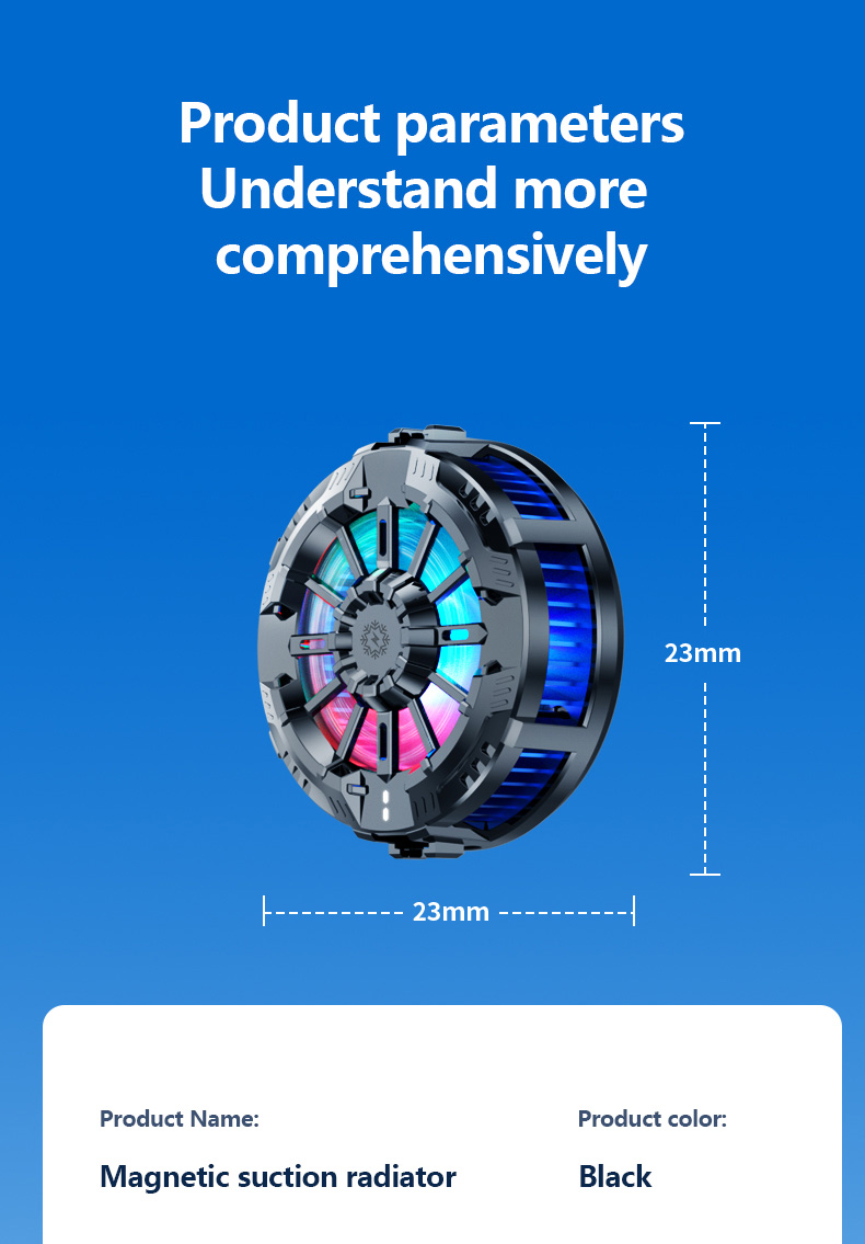 BlueWow X106/X76/X16 15W Ice Phone Radiator for Mobile Phone Phablet Fan Semiconductor Mobile ...