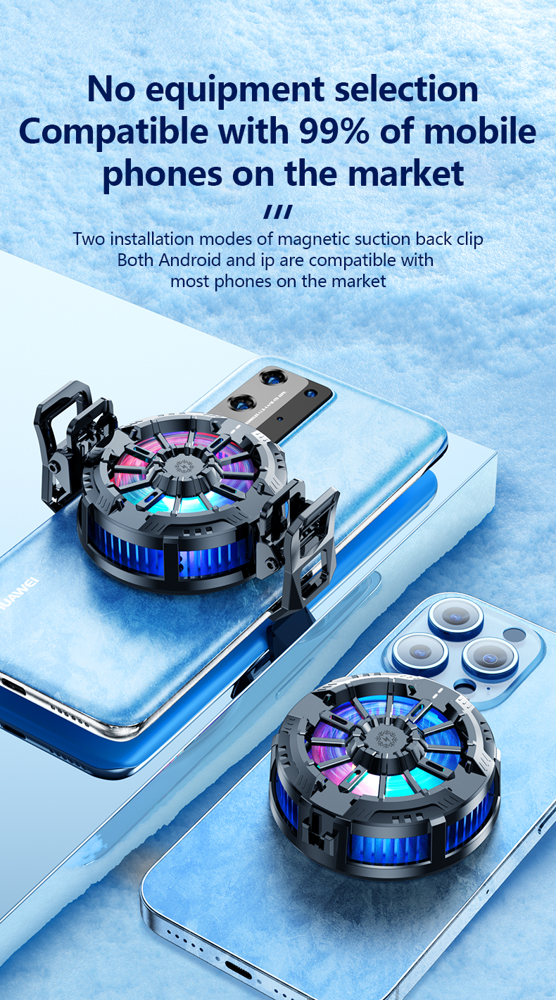 BlueWow X106/X76/X16 15W Ice Phone Radiator for Mobile Phone Phablet Fan Semiconductor Mobile ...