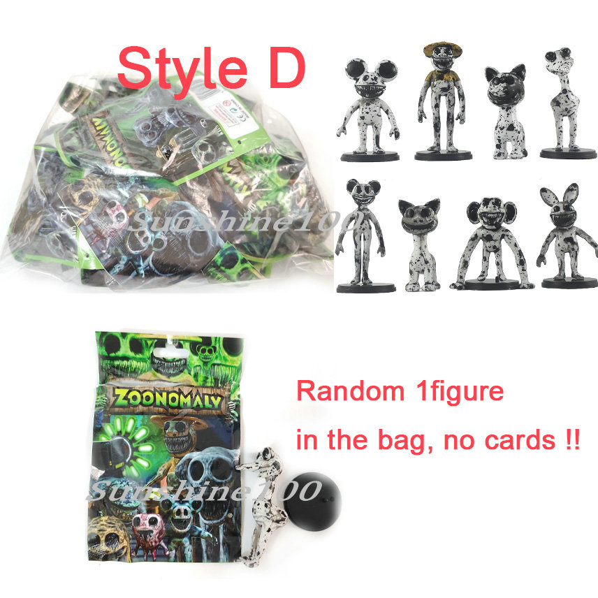 1Pack Random Zoonomaly Figure Cards Toy Horror Game Model Doll Zoon ...