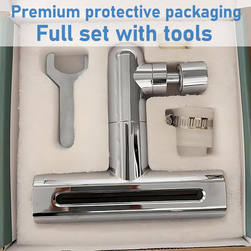 720° Rotation 4 in 1 Kitchen Faucet 4-Function Modes Multi functional ...