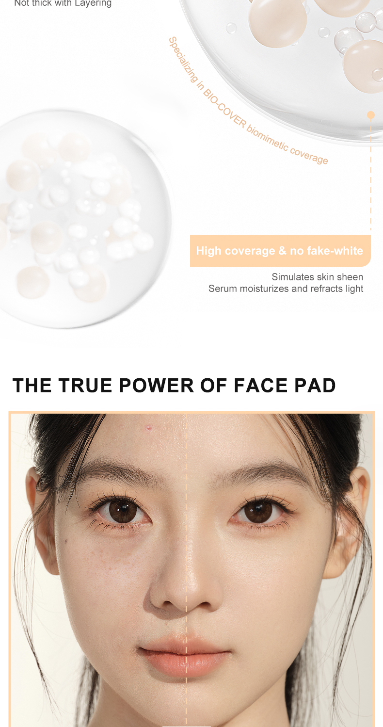 Judydoll Face Pat Air Cushion Concealer Non-Cakey Natural Long-Lasting ...