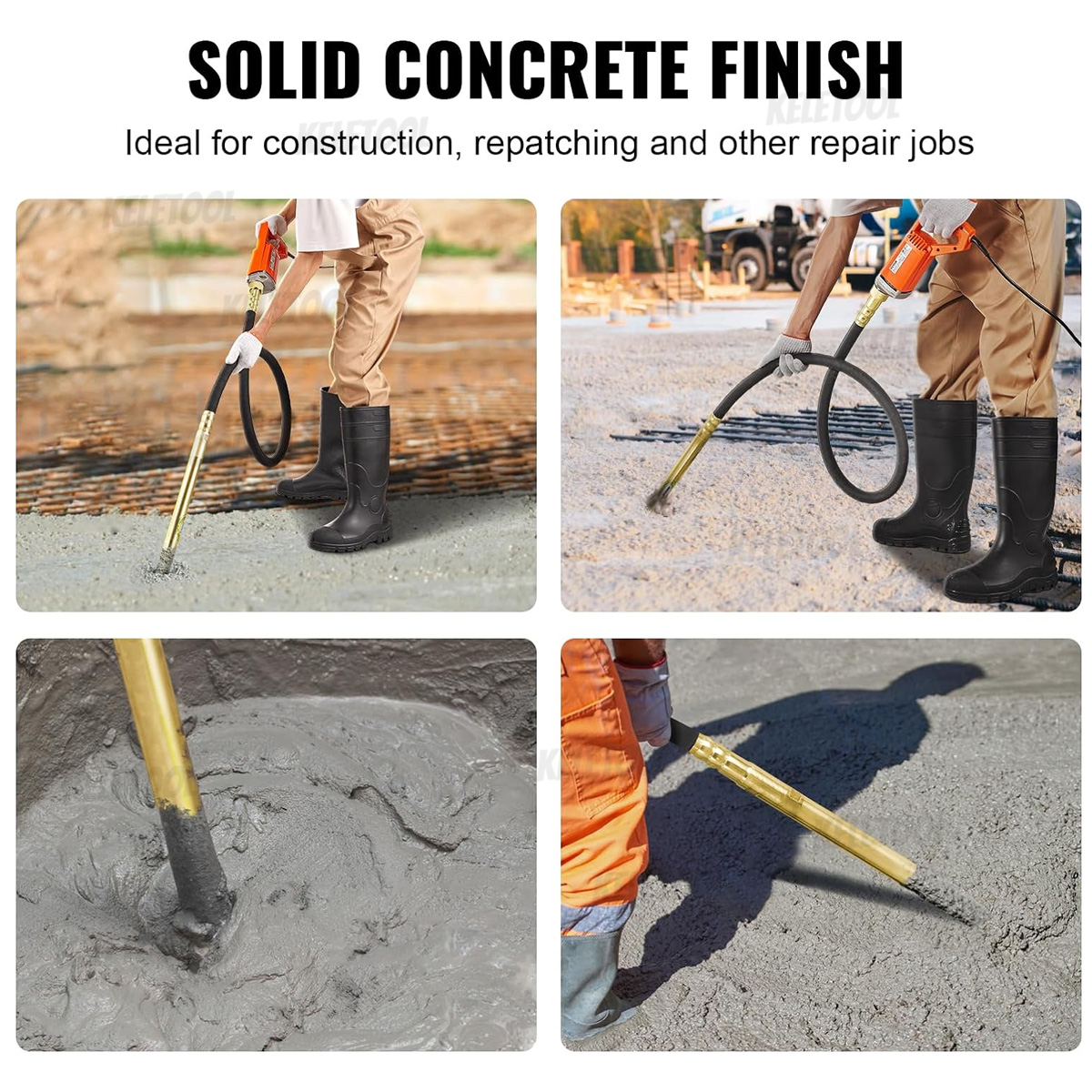 concrete vibrator 3m 5000w electric concrete vibrator concrete vibrator ...