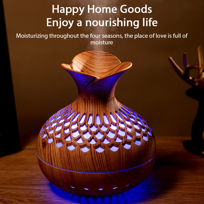 Colorful Lighting Mode Fashionable Appearance Flower Humidifier Heavy ...