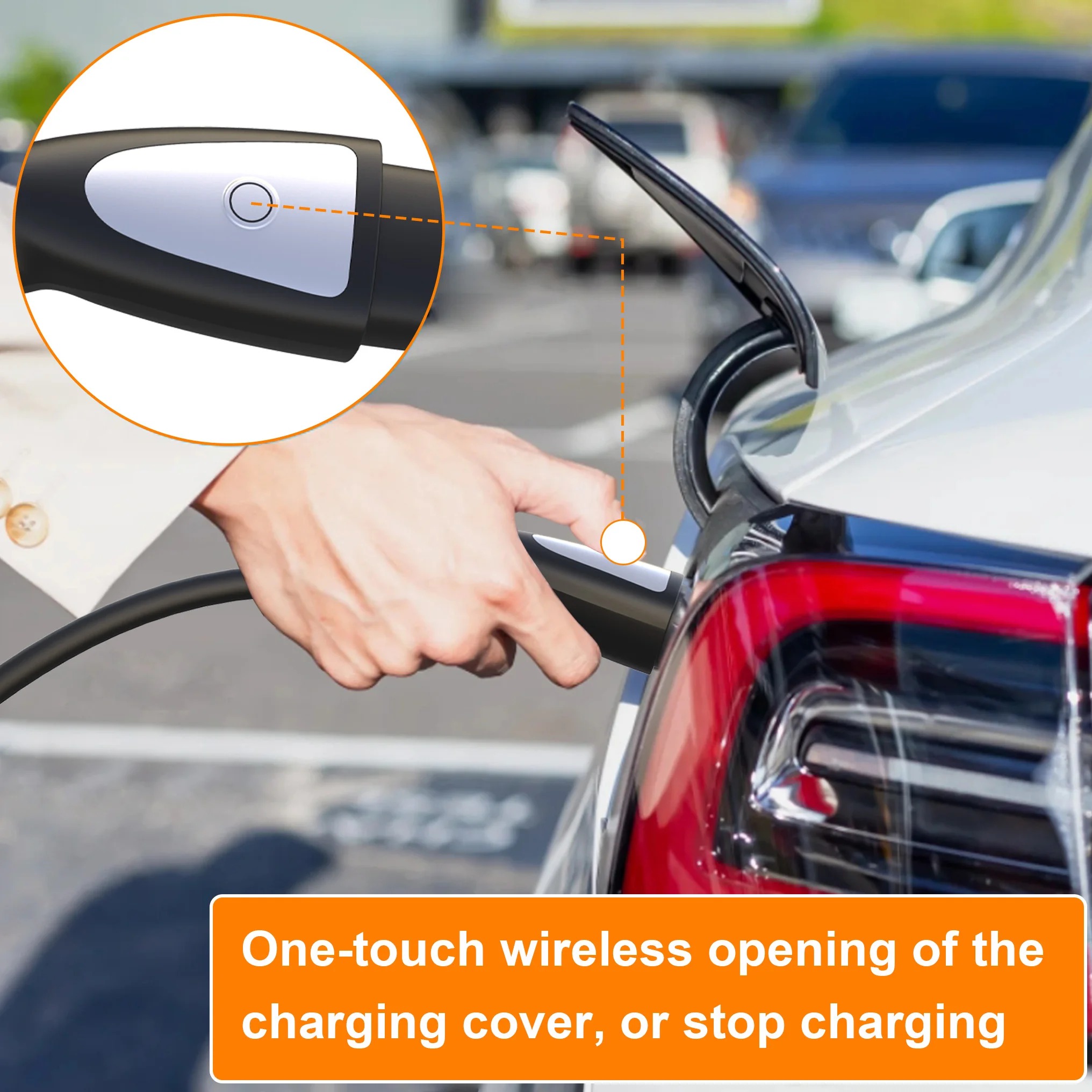 feyree EV Charging Station Tesla NACS EVSE Wallbox 32A 7.6KW 40A 9.6KW ...