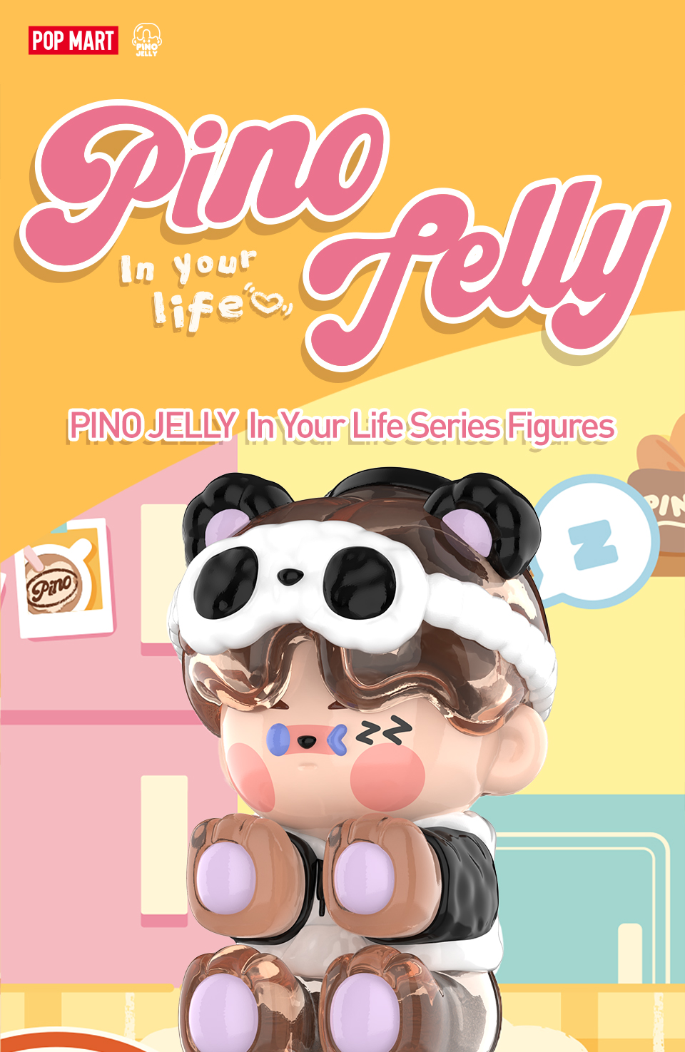 POP MART PINO JELLY In Your Life Series Figures Blind Box Action Toys Figure Birthday Gift Kid ...