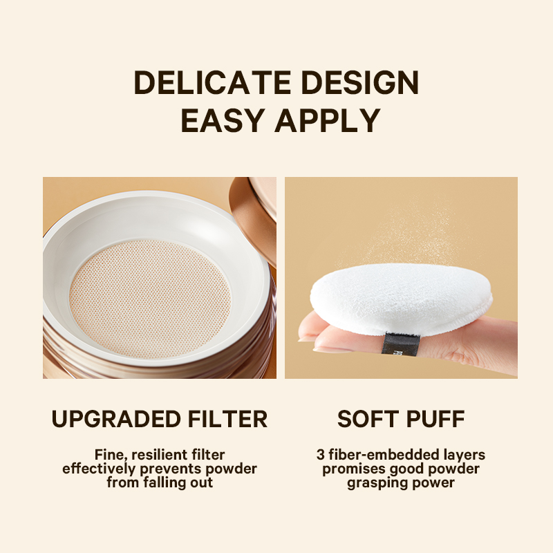 Perfect Diary Face Base Makeup Set Oil Control Matte Loose Powder with ...