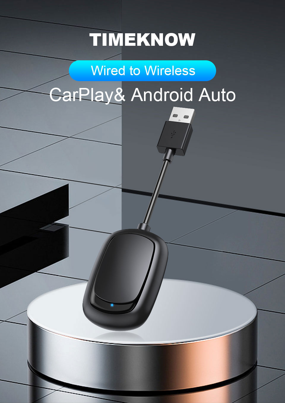 X8 Wireless Carplay Wireless Android Auto Smart Box 2-in-1 Car ...