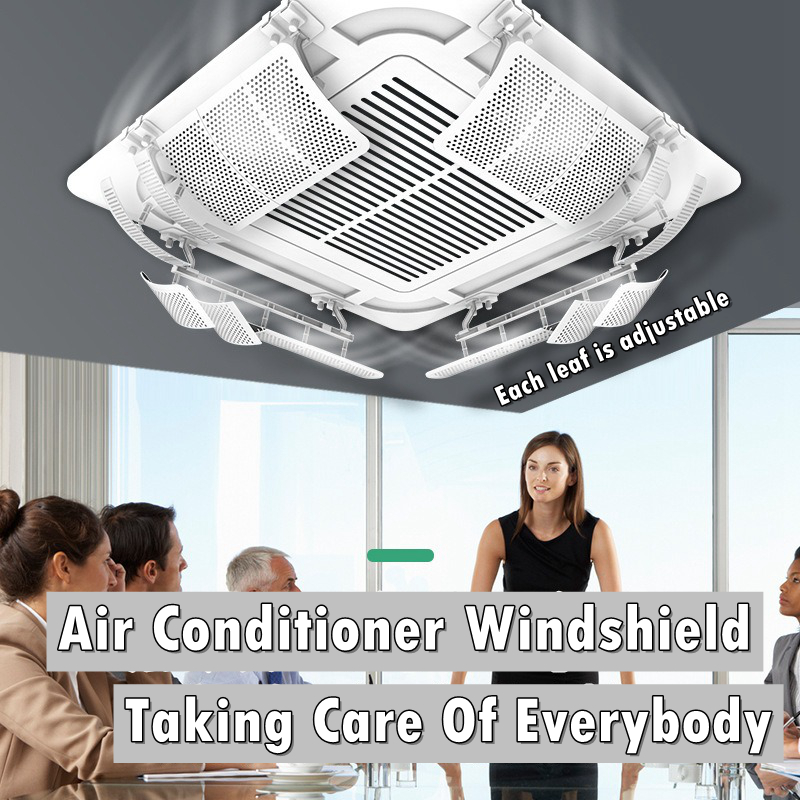 Cassette Aircond Windshield Central Air Conditioner Wind Deflector Air ...