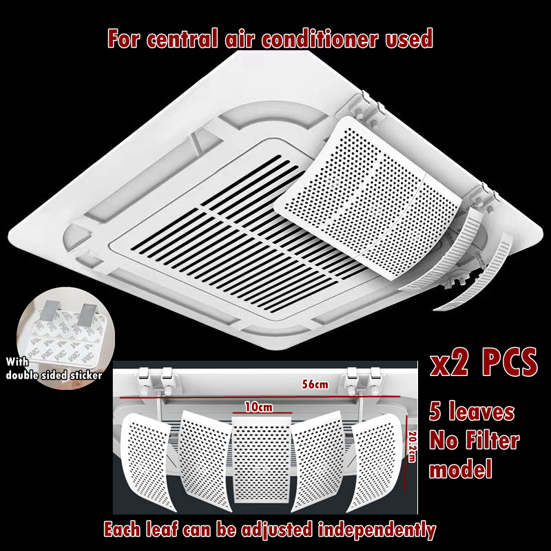 Cassette Aircond Windshield Central Air Conditioner Wind Deflector Air ...