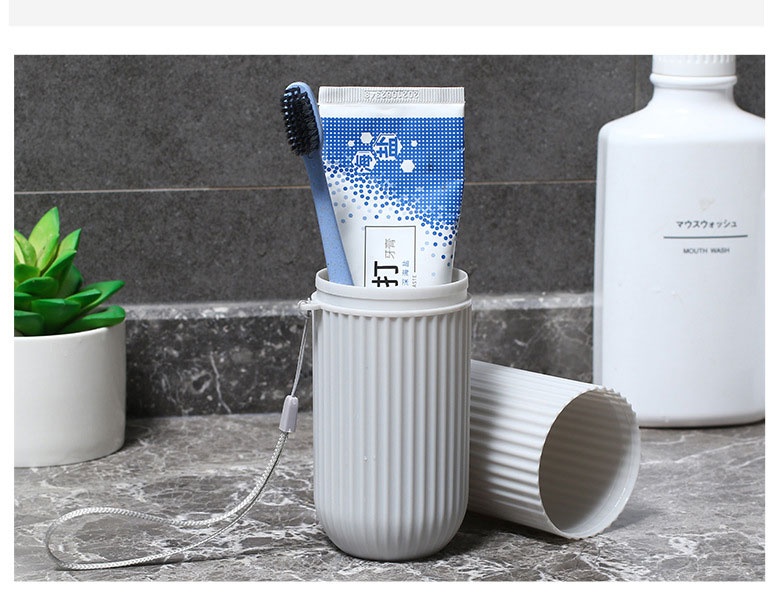 1Pc Portable Toothbrush Cup Bathroom Toothpaste Holder Storage Case Box ...