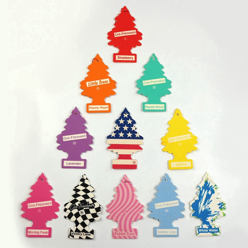 Little Tree Assorted Hanging Air Freshener: Cardboard Scented Tree for ...