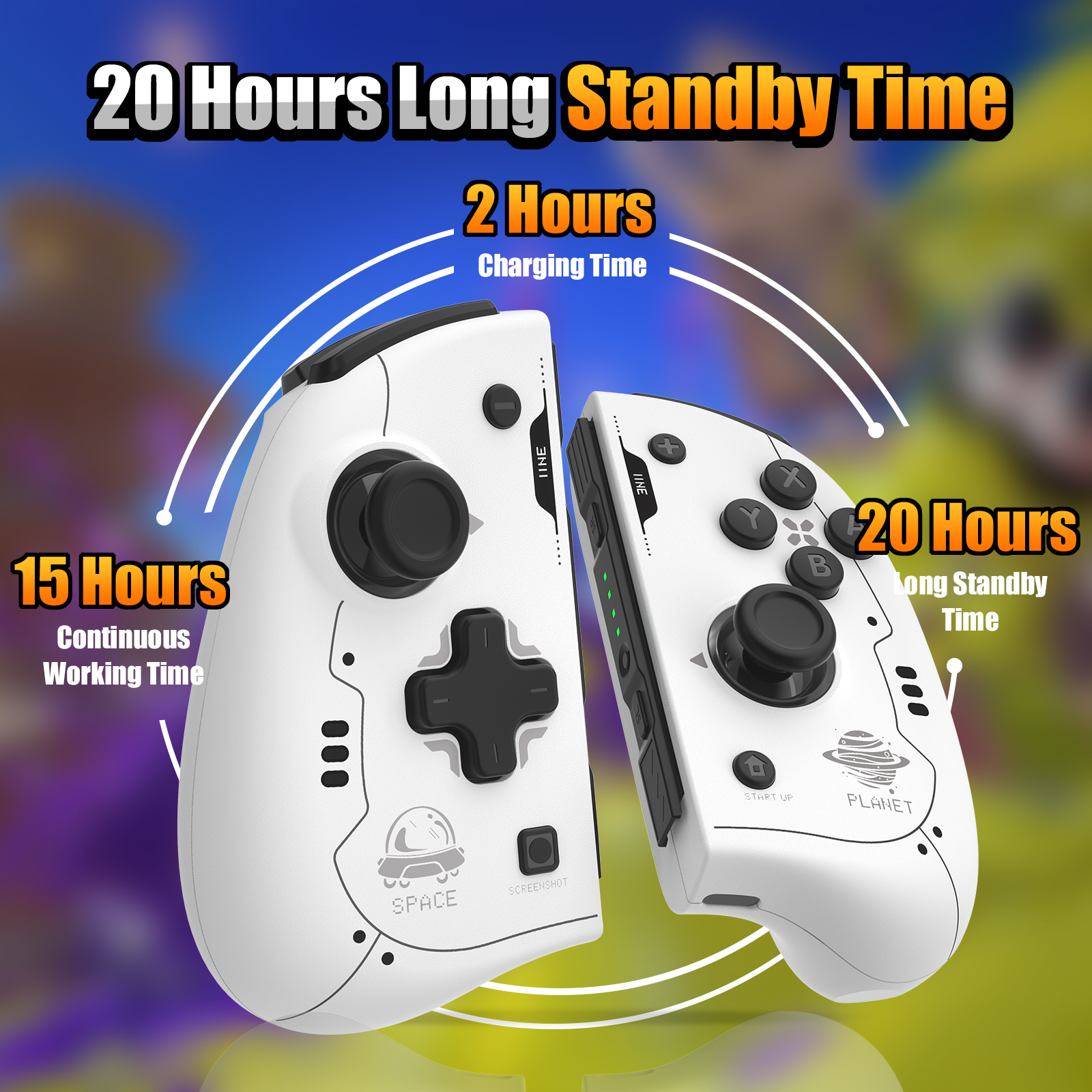 IINE Nintendo Switch Elite Joypad Wake up Controller As Joycon Auto ...