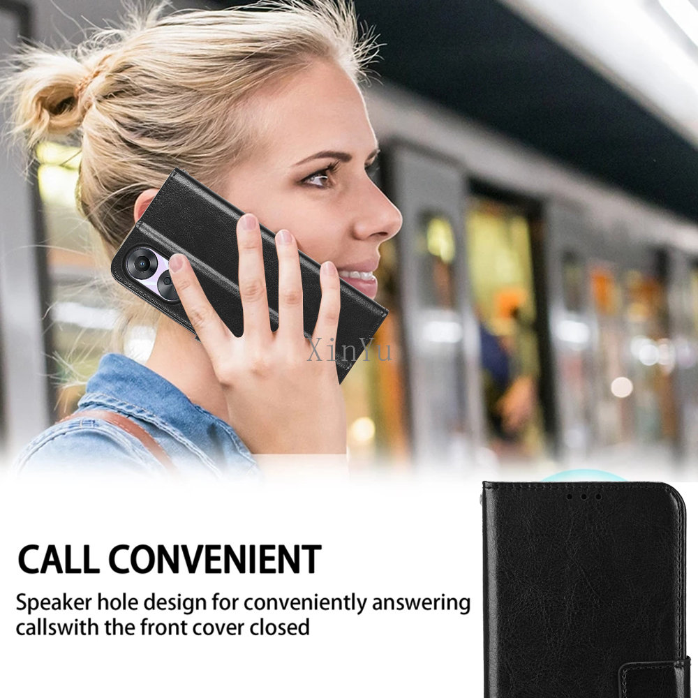Flip Cover For OPPO Reno 12 11 10 Pro 11F 12F CPH2637 CPH2625 CPH2629 ...