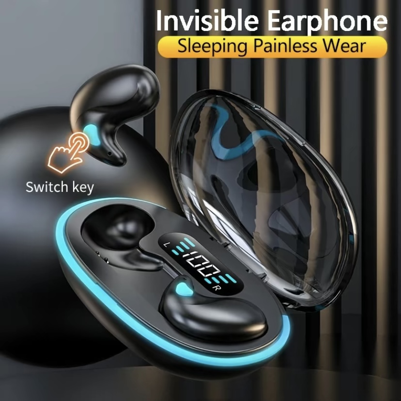 [Freebies Game Sleeve] X55 Sleeping Earbuds Wireless Mini Headphones ...