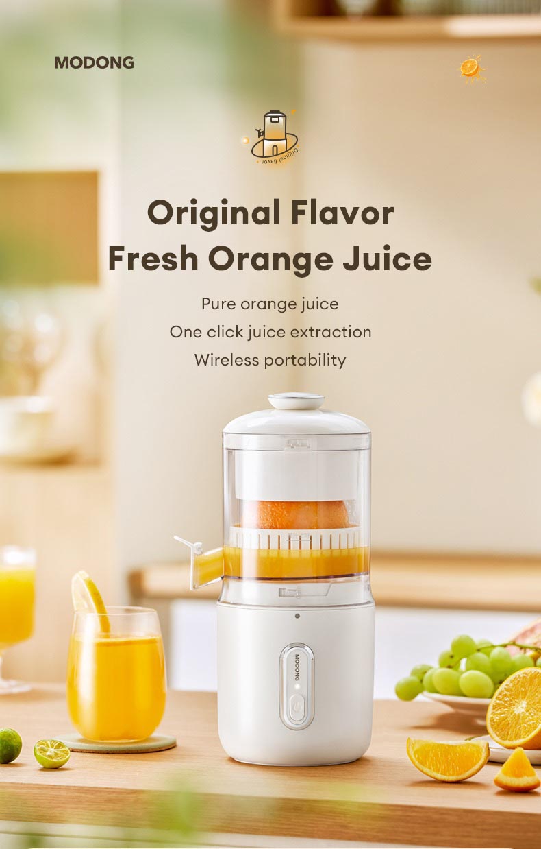 MODONG Electric Fruit Juicer Residue Separation Extractor Cup Fry ...