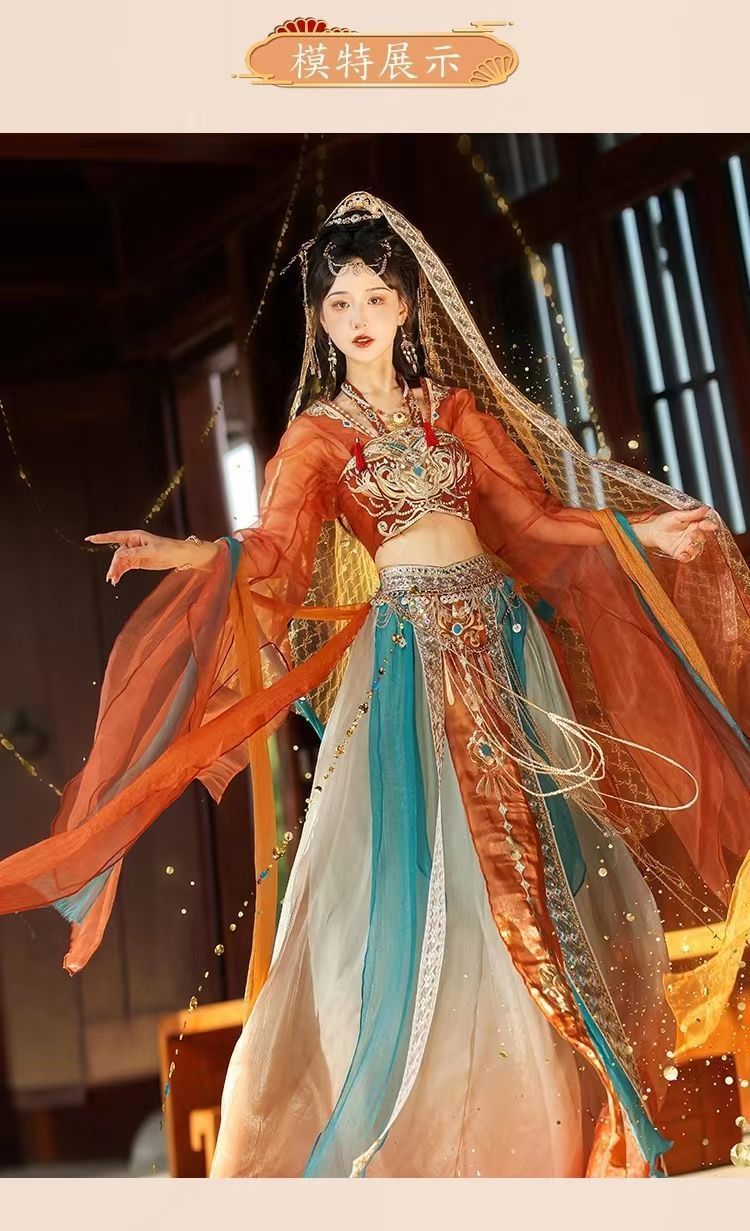 Original Ready Stock Women Clothes Set Exotic Hanfu Island Boats ...