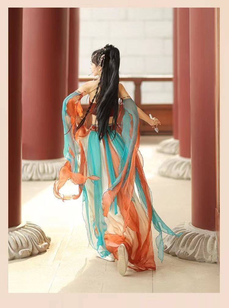 Original Ready Stock Women Clothes Set Exotic Hanfu Island Boats ...