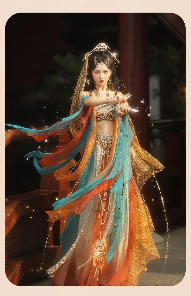 Original Ready Stock Women Clothes Set Exotic Hanfu Island Boats ...