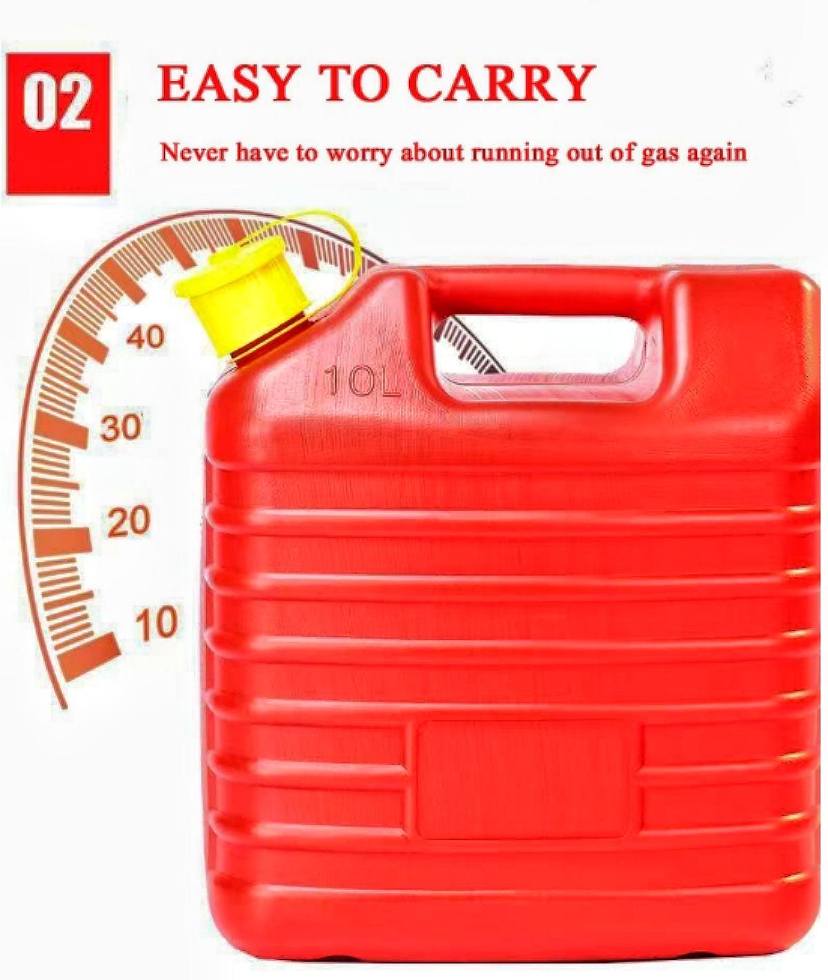 5L10L20L Gasoline Tank Jerry Can petrol HDPE reserve fuel tank Oil Tank MotorcycleTong Minyak ...