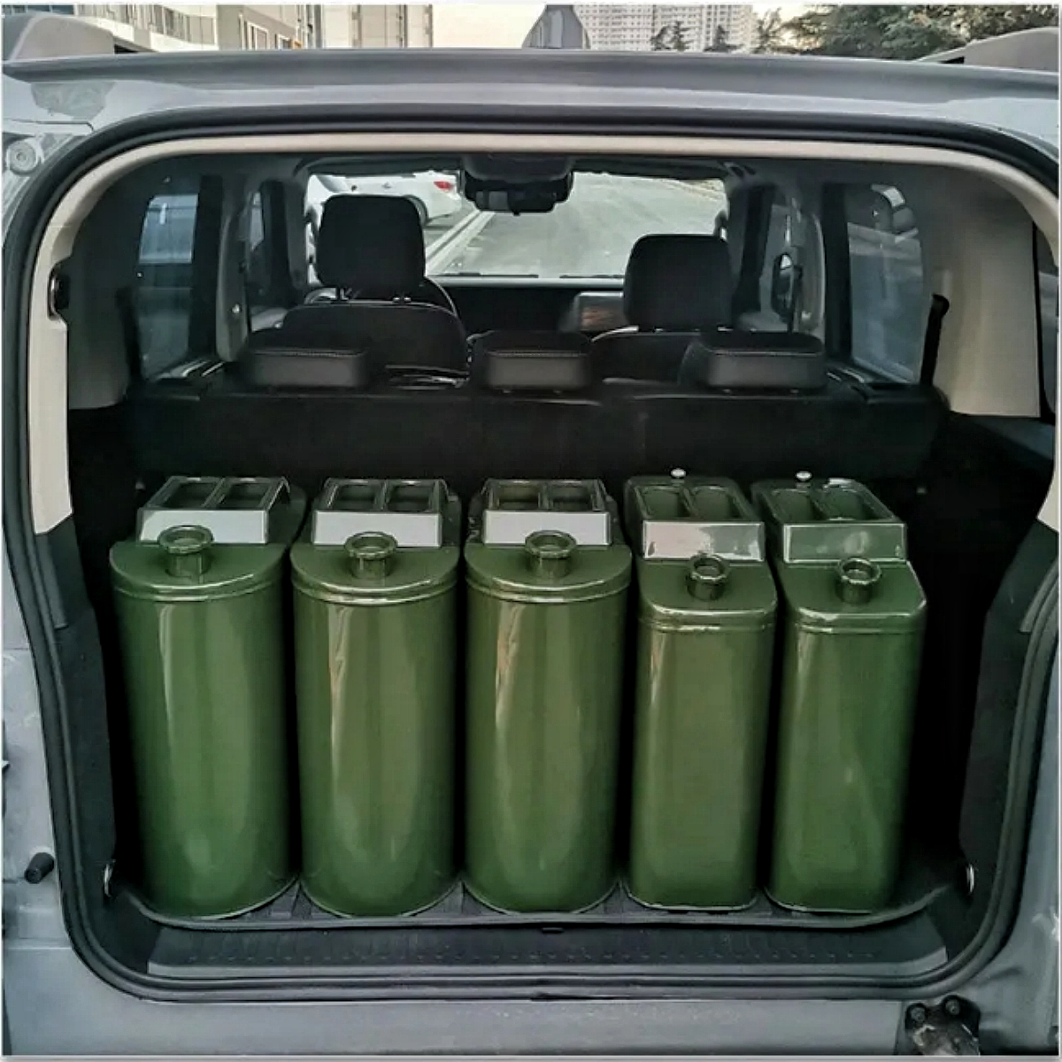 5L 10L 20L 25L 30L tong minyak petrol Jerry can oil drum gasoline drum Spare Fuel Tank oil tank ...