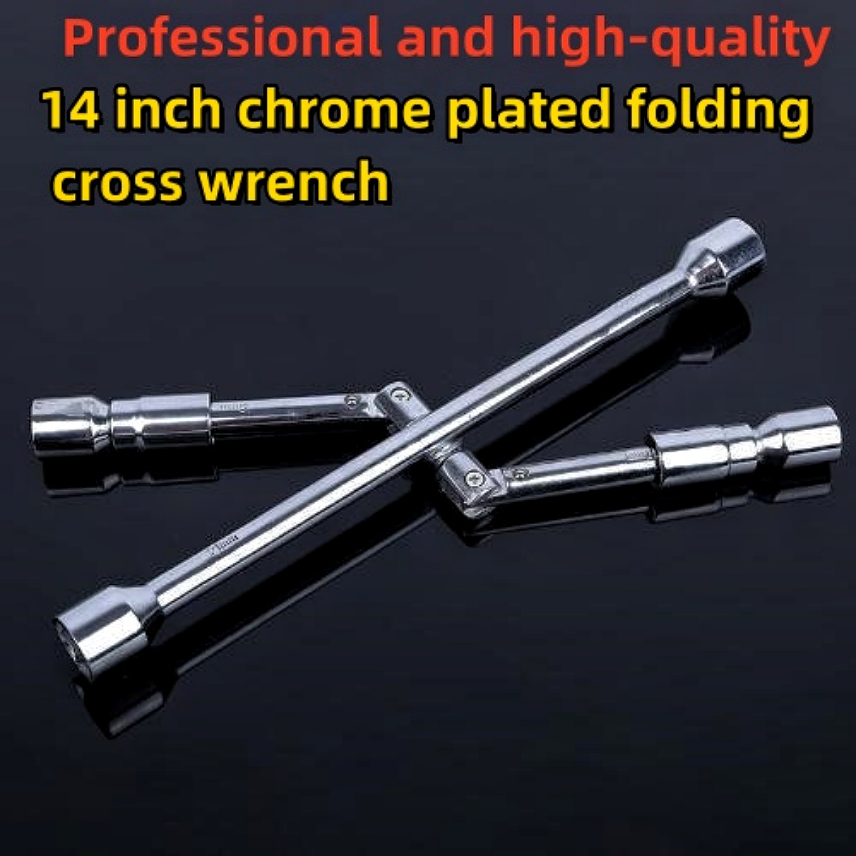 Folding Wrench Car Wheel Repair Tool Automobile Spare Tools Change Nut ...