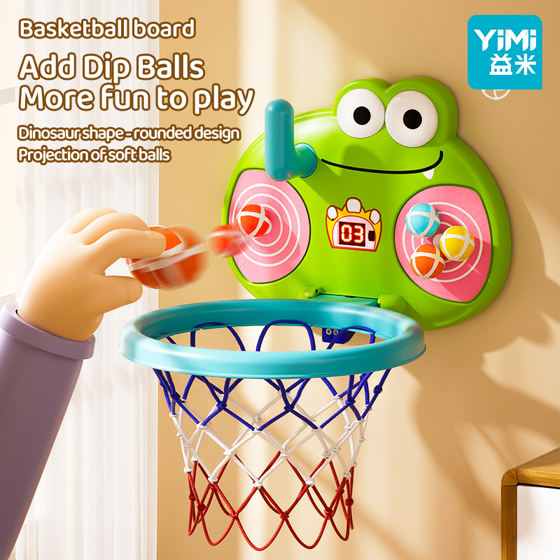 YIMI Kids Sports Toys Cartoon Basketball Balls Toys Hanging Basketball ...