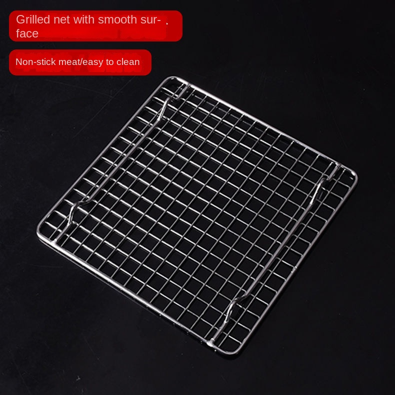 304 Stainless Steel Barbecue Mesh Food Grade Grilling Mesh Square ...