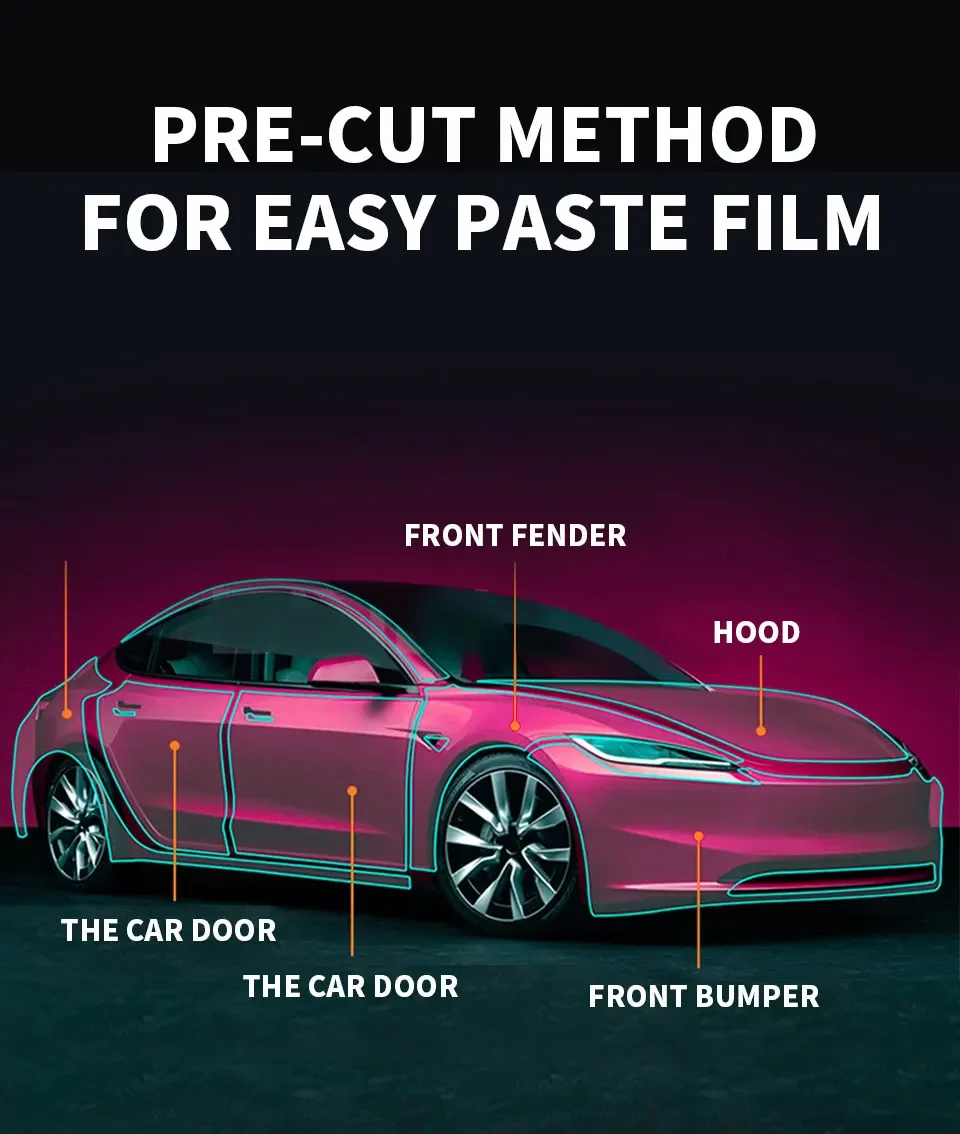 Self-healing TPH PPF Vinyl Auto Paint Protective Film Anti-scratch ...