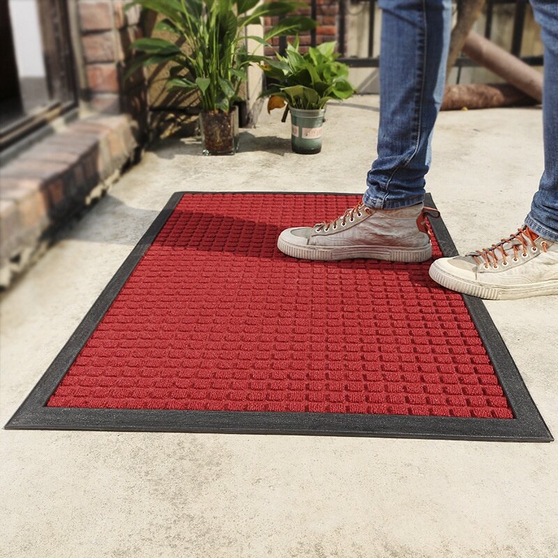 PREMIUM QUALITY Door Mat Non-Slip Entrance Floor Mat Outdoor Front Door ...