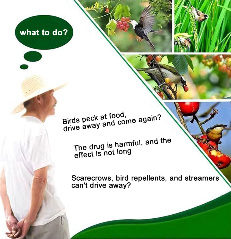 Easily drive away birds！VA Bird repellent Halau burung merpati Pigeon ...