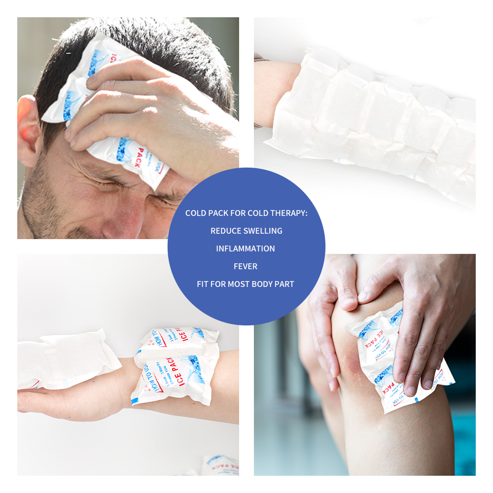 Reusable Ice Cold Pack Cold Therapy Ice Packs for Pain Relief, Swelling ...