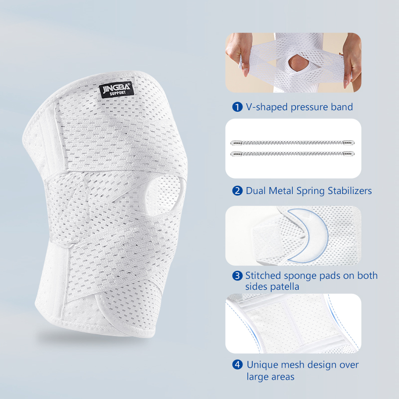 1 Knee Pads Men Women Breathable Support Joint Meniscus Patella ...