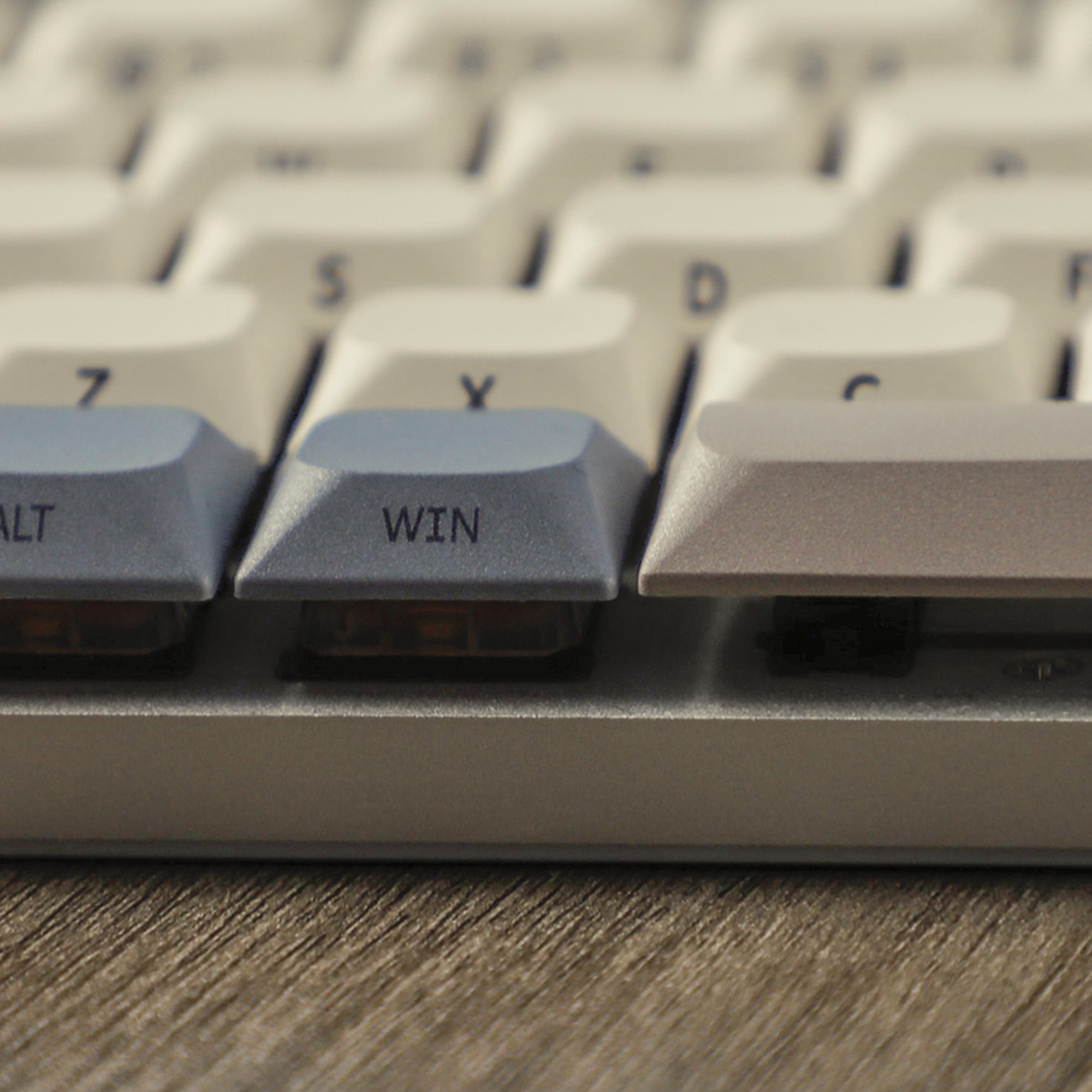 YMDK 127 Ultra-thin Thin MX PBT Keycap Side Printing Dye for Nuphy 61 ...