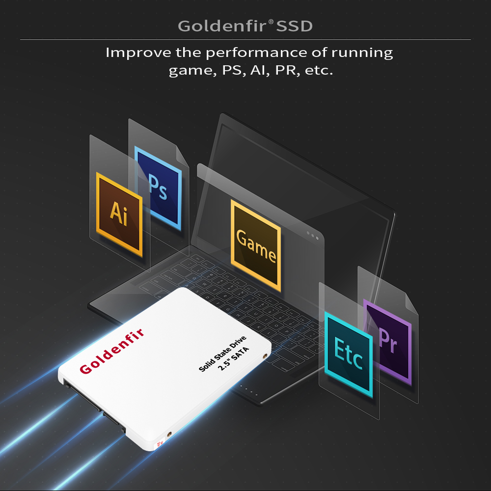 Goldenfir Sata3 SSD 128GB 240GB 480GB Hard Disk Disc 2.5Inch Internal Solid State Drive | Shopee ...