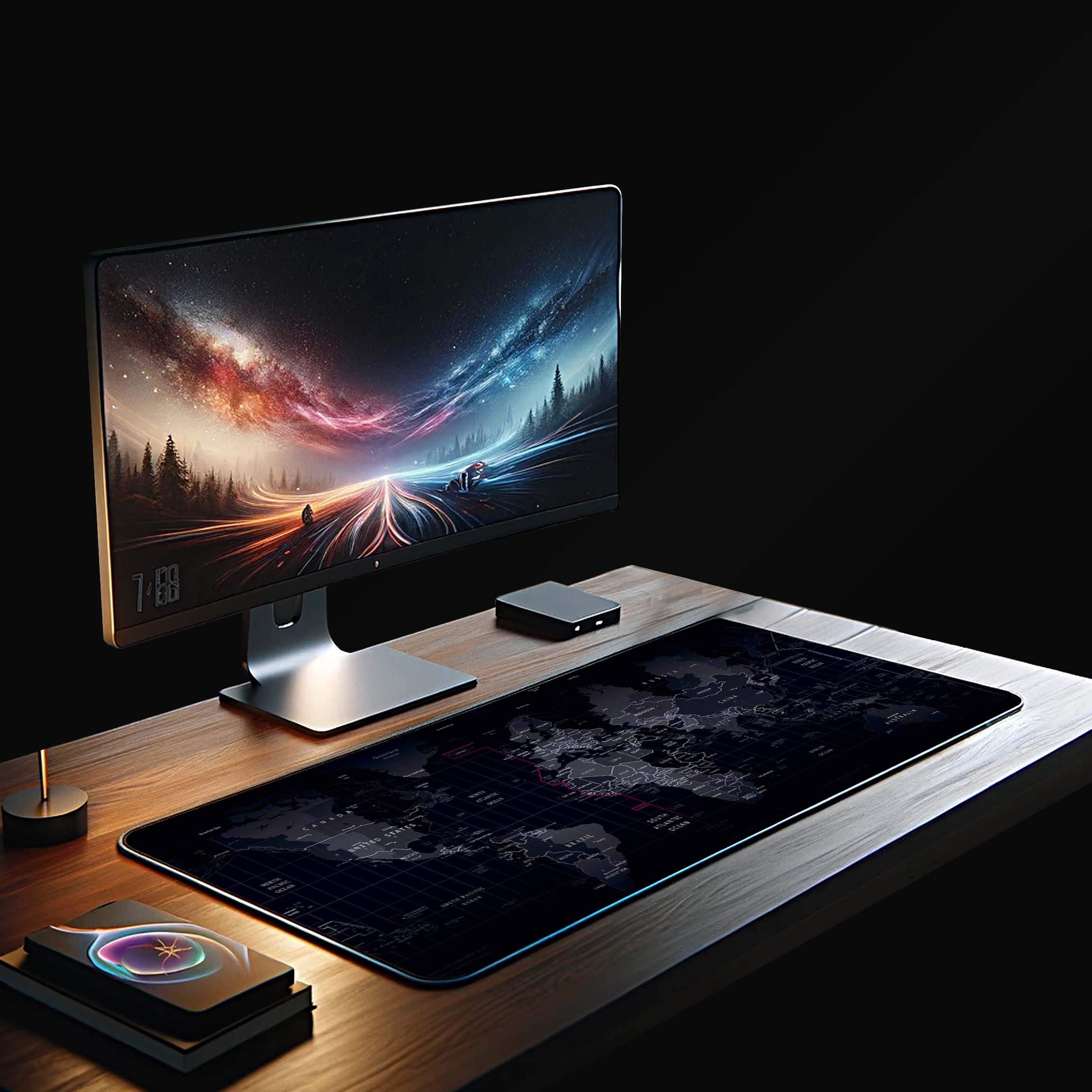 Multi-size multi-style gaming mouse pad, gaming office keyboard pad ...