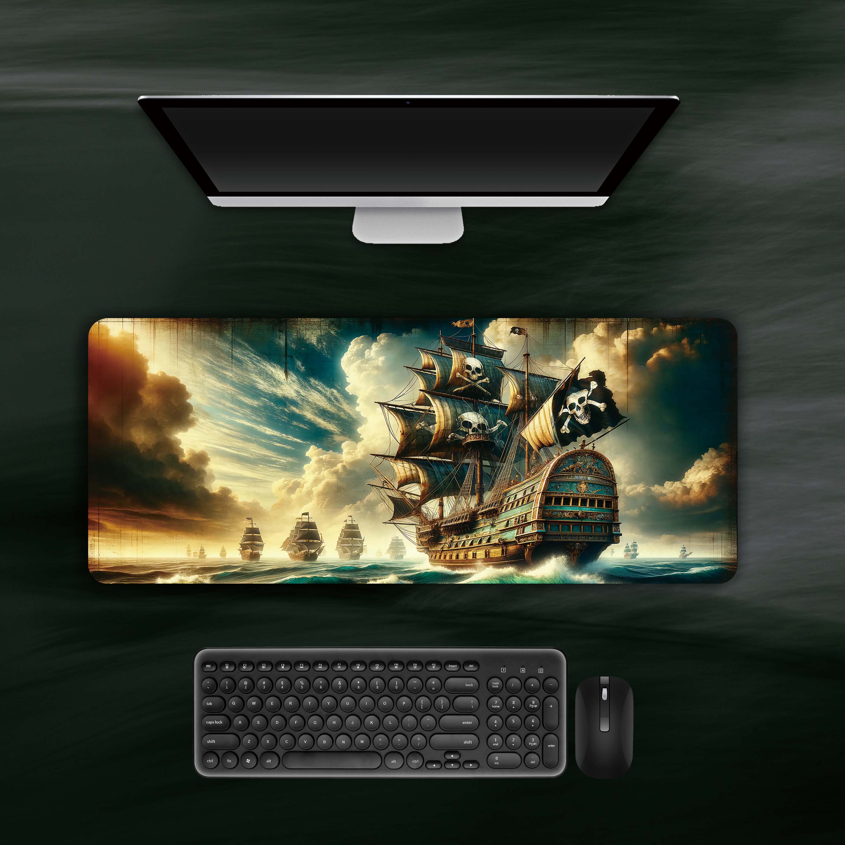 Multi-size multi-style gaming mouse pad, gaming office keyboard pad ...