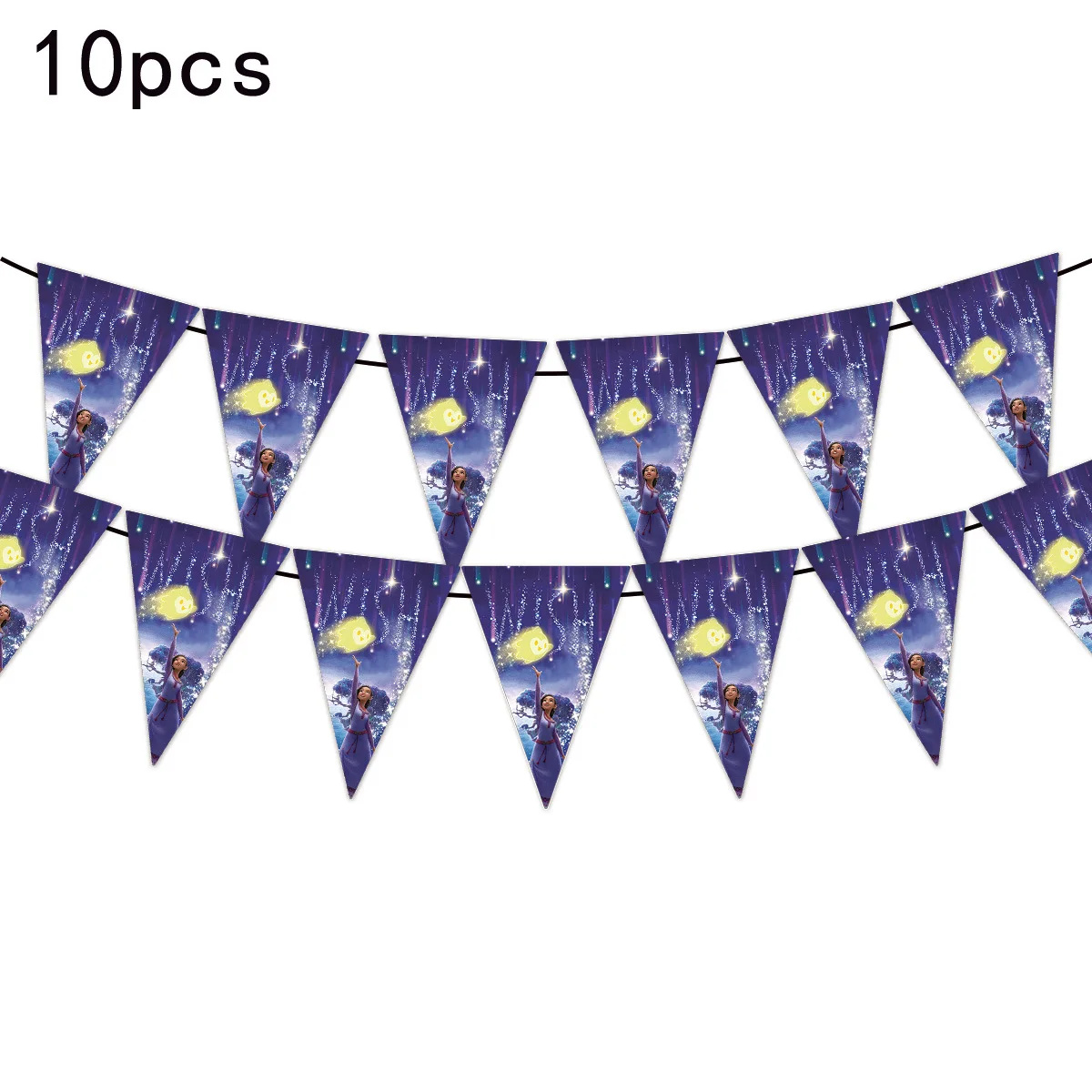 Wish Disney Birthday Party Decorations Asha Goat Balloons Disposable ...