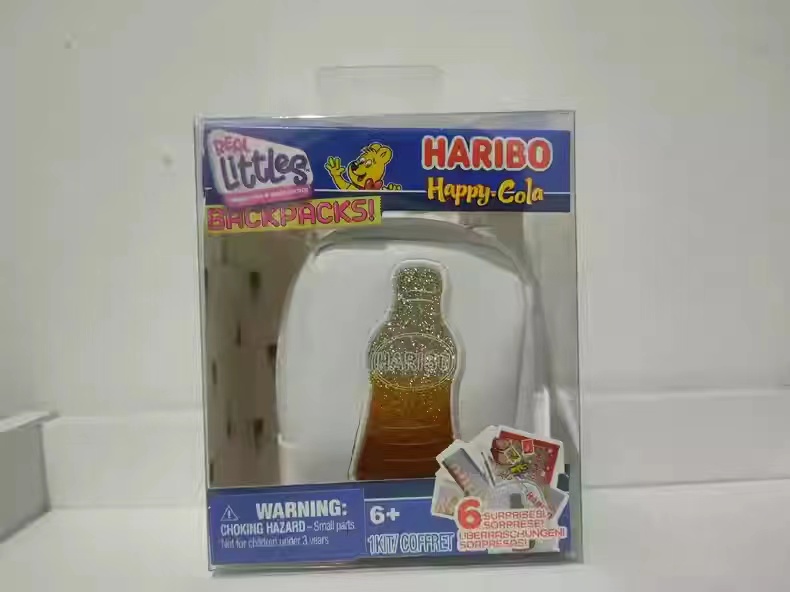 Real Littles - Collectible micro Haribo Happy-Cola Backpack with 6 ...