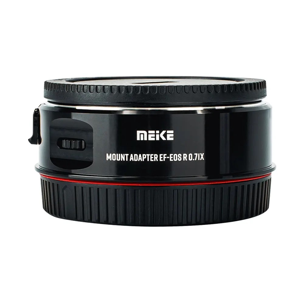 Meike EF-EOS R 0.71x Reducer Speed Booster Auto Focus Lens Adapter for Canon EF Mount Lens to ...